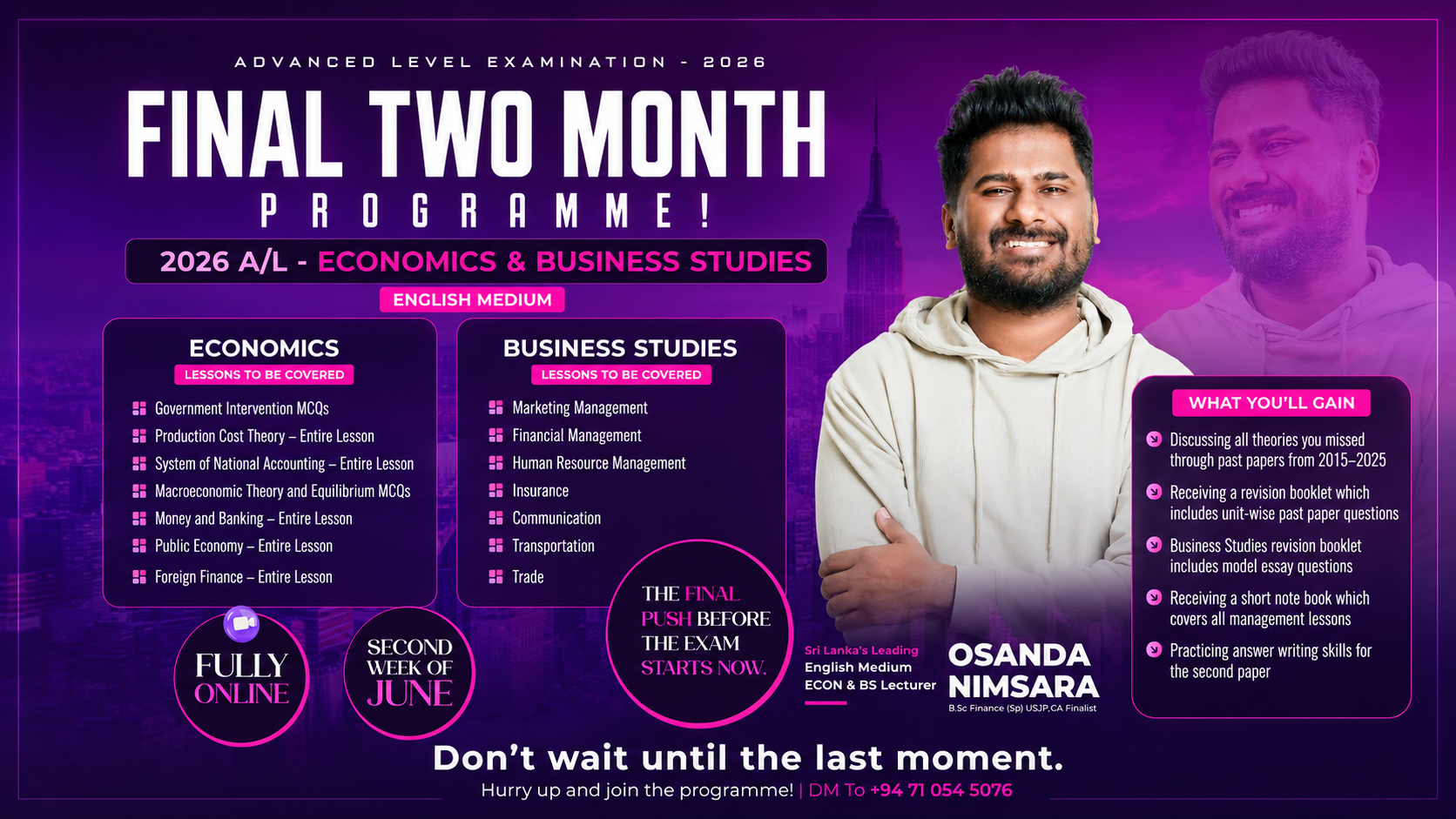 Welcome to Econbiz - Economics & Business Studies - English Medium